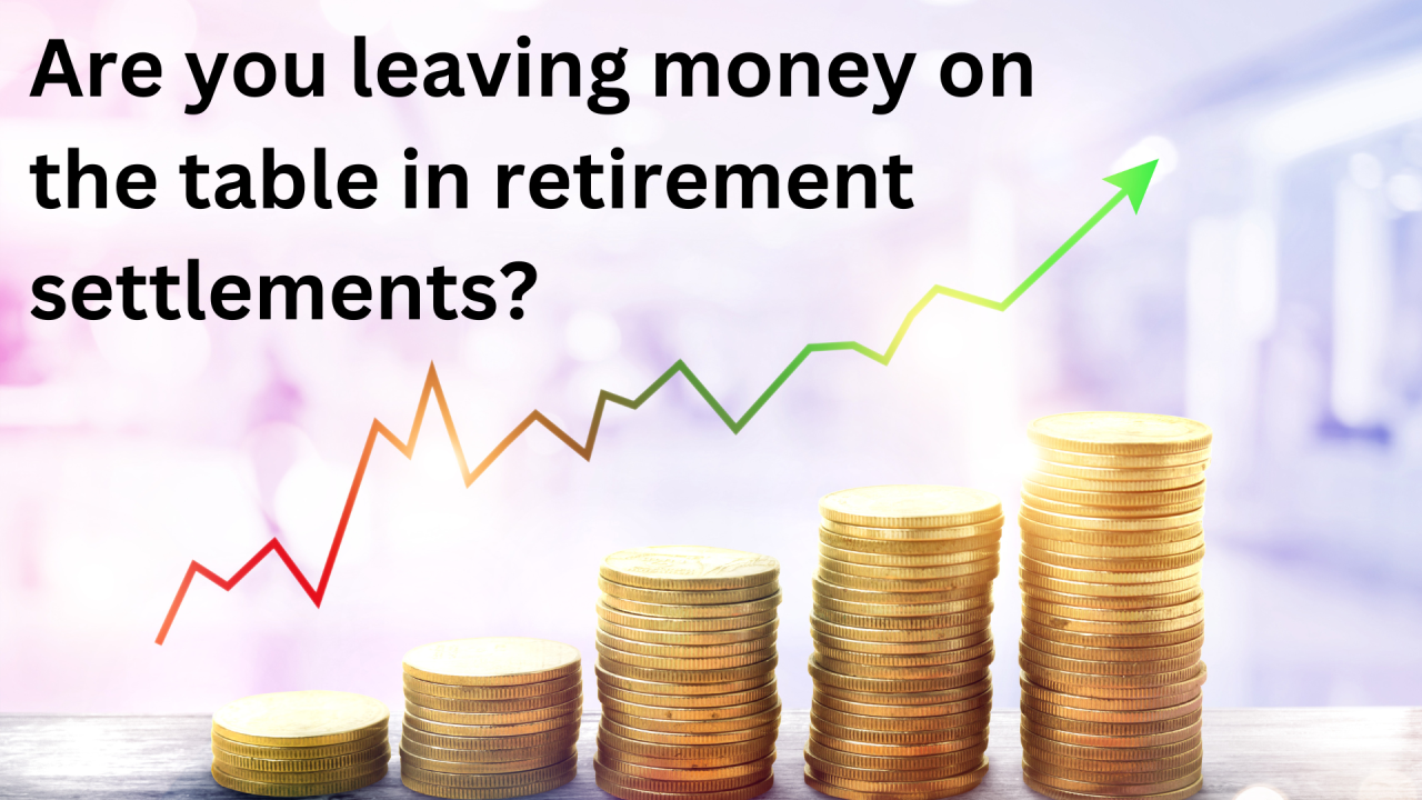 The 2 Biggest Issues in Retirement Settlements Right Now - TOVA QDRO ...